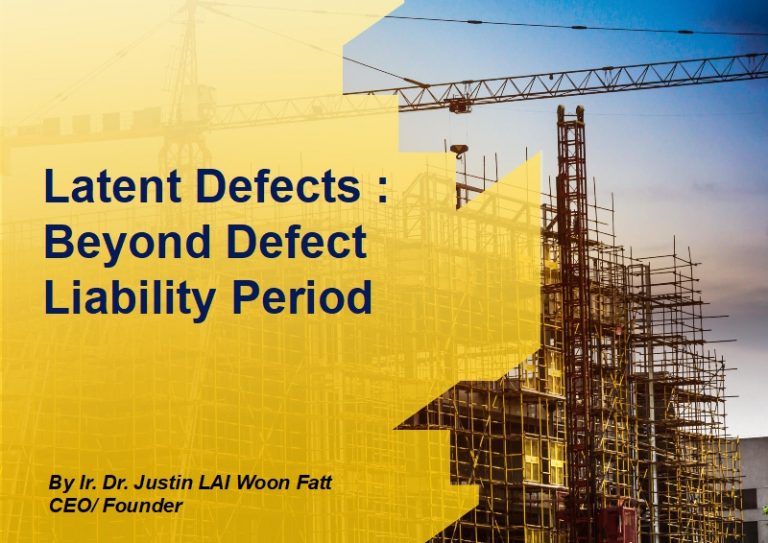 Latent Defects : Beyond Defect Liability Period - Limitation Period for ...