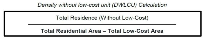 Plot Ratio vs Density - Plot Ratio and Density Calculation