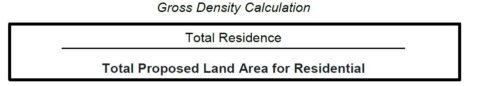 Plot Ratio vs Density - Plot Ratio and Density Calculation
