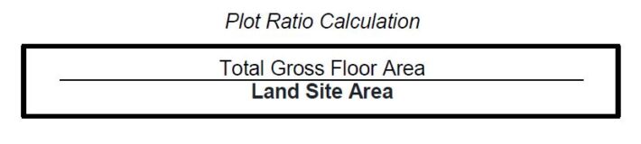 Plot Ratio vs Density - Plot Ratio and Density Calculation